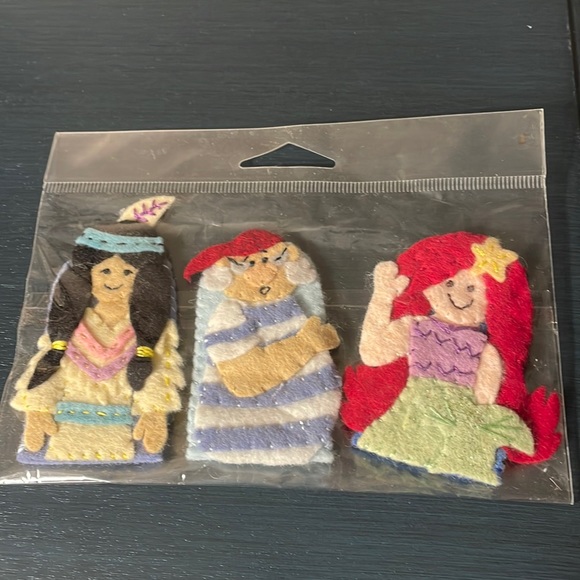 Toys | Peter Pan Characters Finger Puppets Handmade | Poshmark